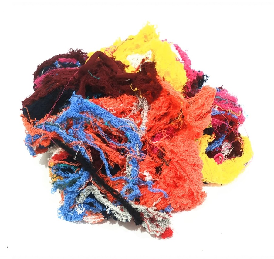 ESTOPA COLORIDA DE MALHA DE ALGODÃO C/10 KG | Acigol